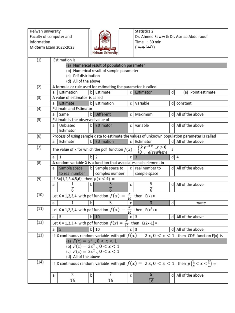 لائحة جديدة | Download Free PDF | Estimator | Estimation Theory