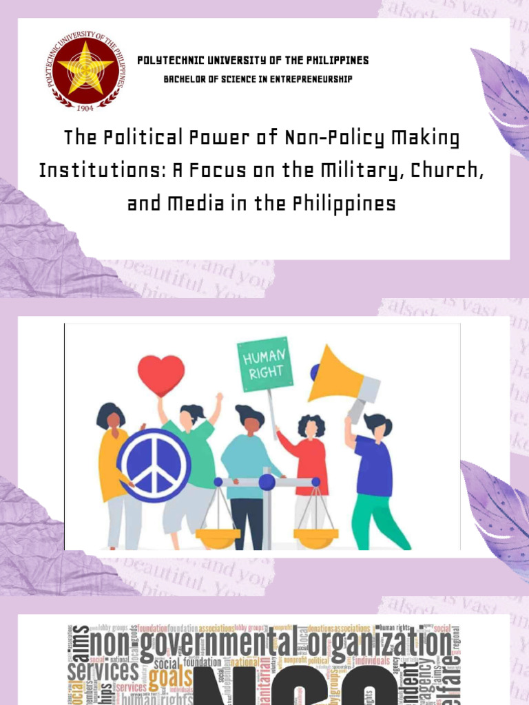 Military, Church, and Media in Politics | PDF | Non Governmental ...
