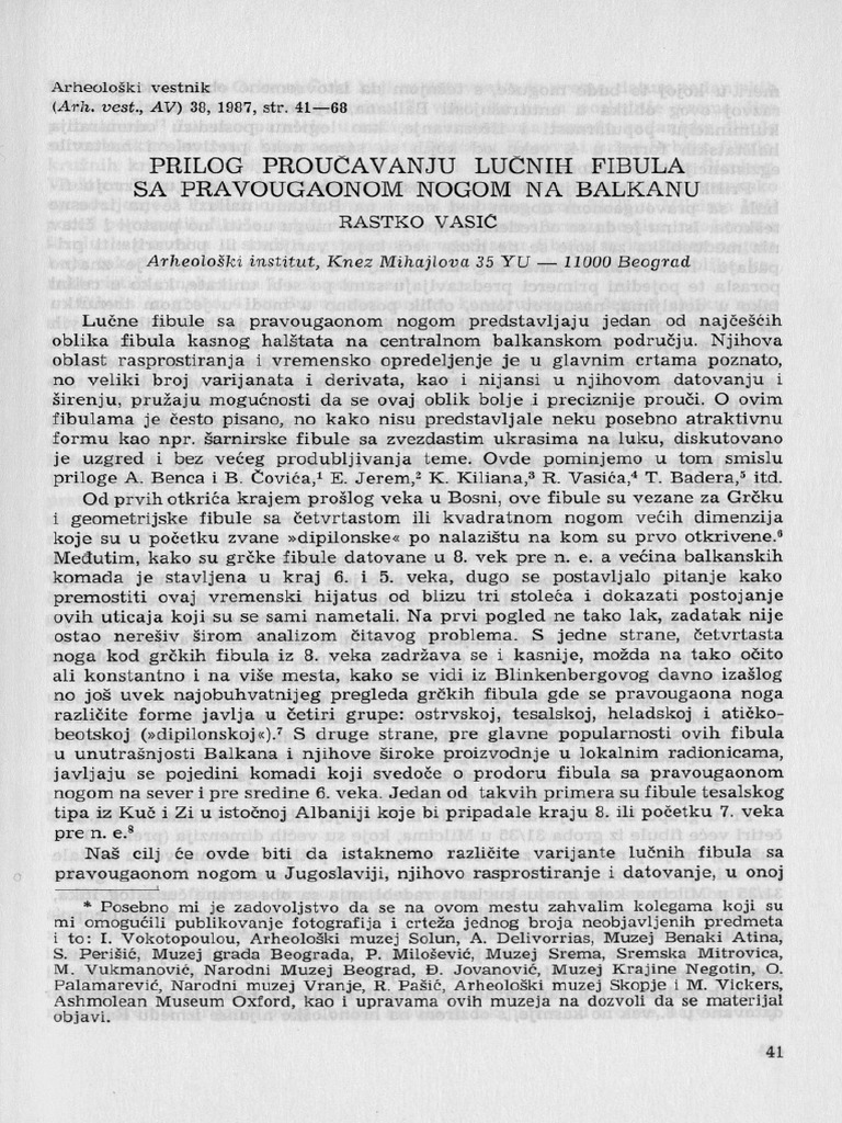 Jakas,+Vasic AV 38 1987 | PDF