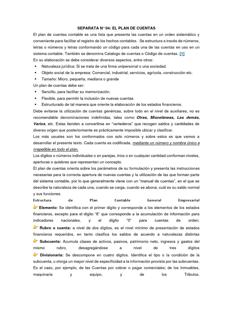 Separata #04 de Fundamentos Contables | PDF | Contabilidad | Valoración (Finanzas)