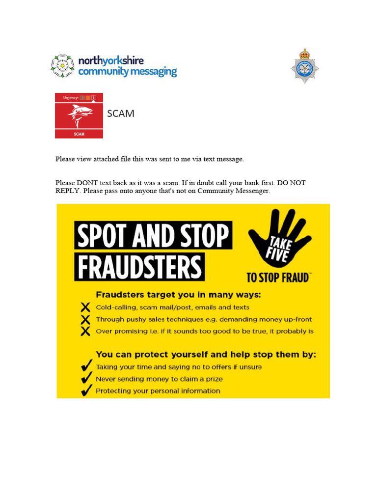 Scammer Awareness2 May 2024 | PDF