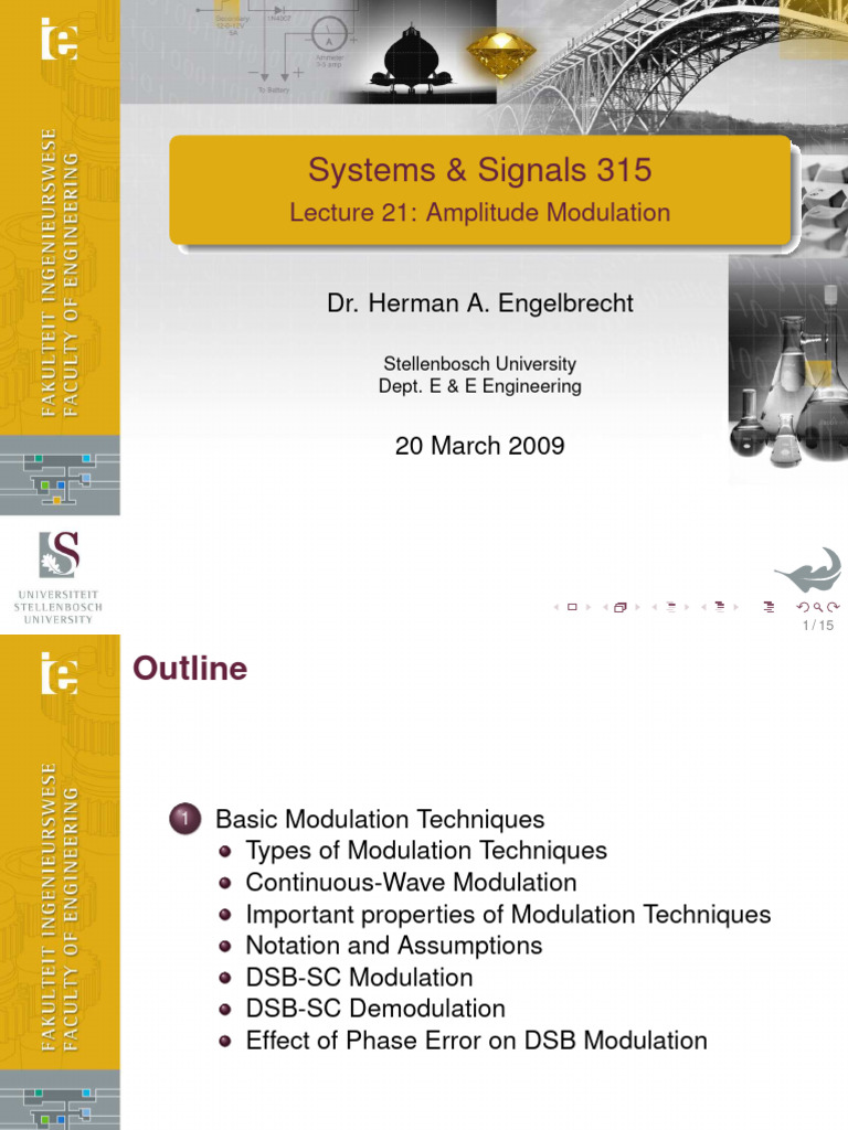Lesing 21 | PDF | Modulation | Frequency Modulation