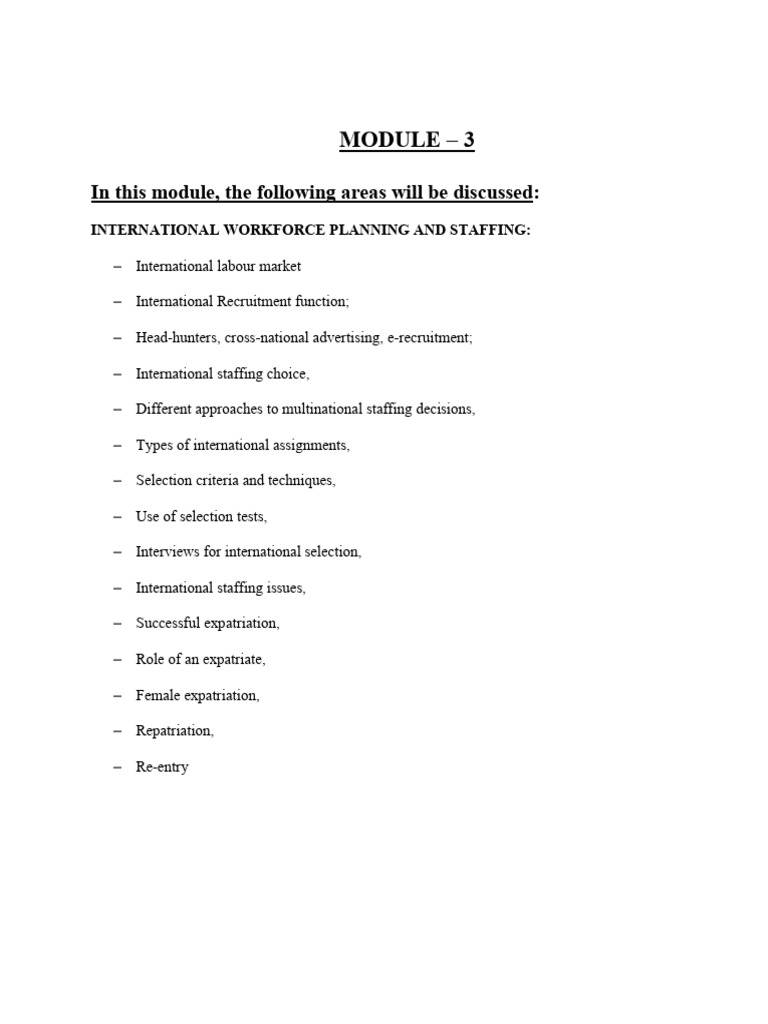 Module - 3A | PDF | Recruitment | Human Resources