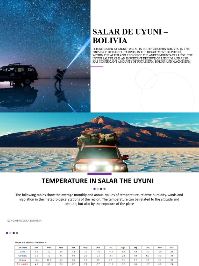 Explore Salar de Uyuni: Bolivia's Gem | PDF | Physical Geography ...