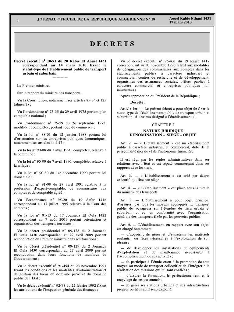 Decret Etus | PDF