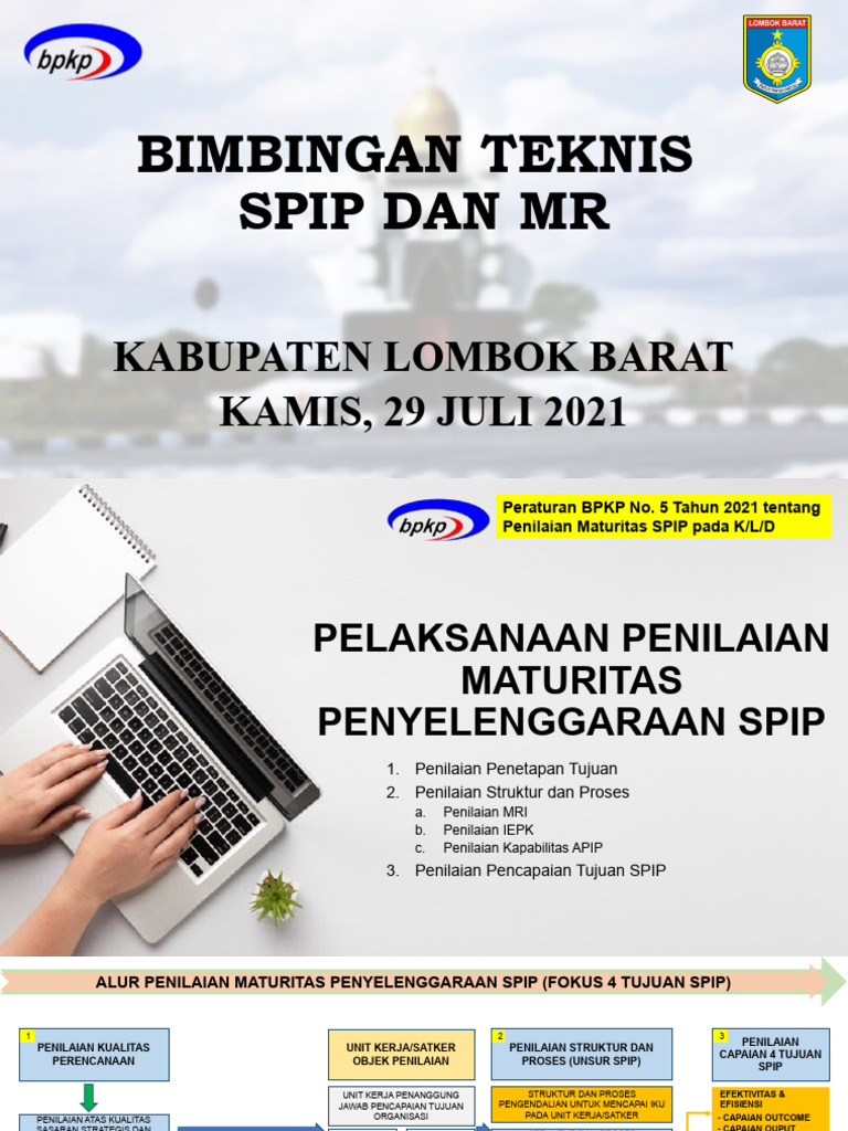 Paparan New SPIP Lombok Barat (Tim Bimtek SPIP) | PDF