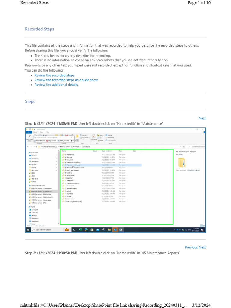 How To Share File From Sharepoint Through One Drive | PDF | Microsoft Outlook | Window (Computing)