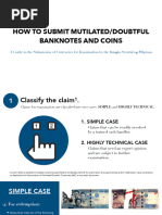 Mutilated Currency Redemption Instructions | PDF | Bureau Of Engraving ...