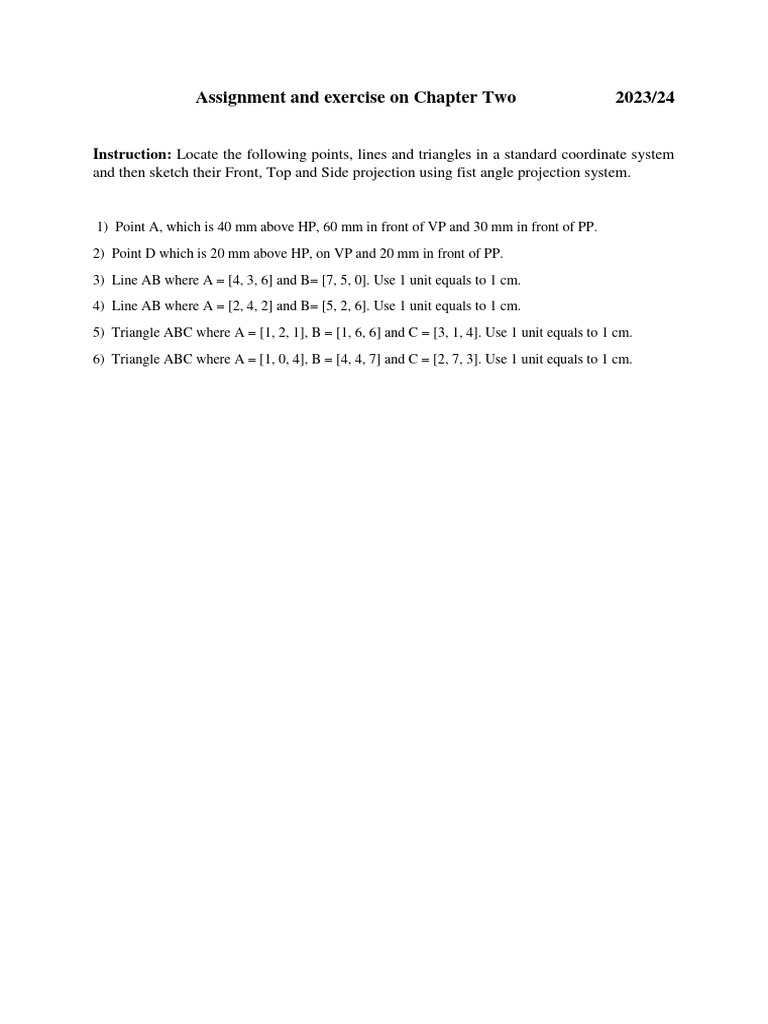 Assignment and Exercise On Chapter Two 2023 | PDF | Teaching Methods & Materials