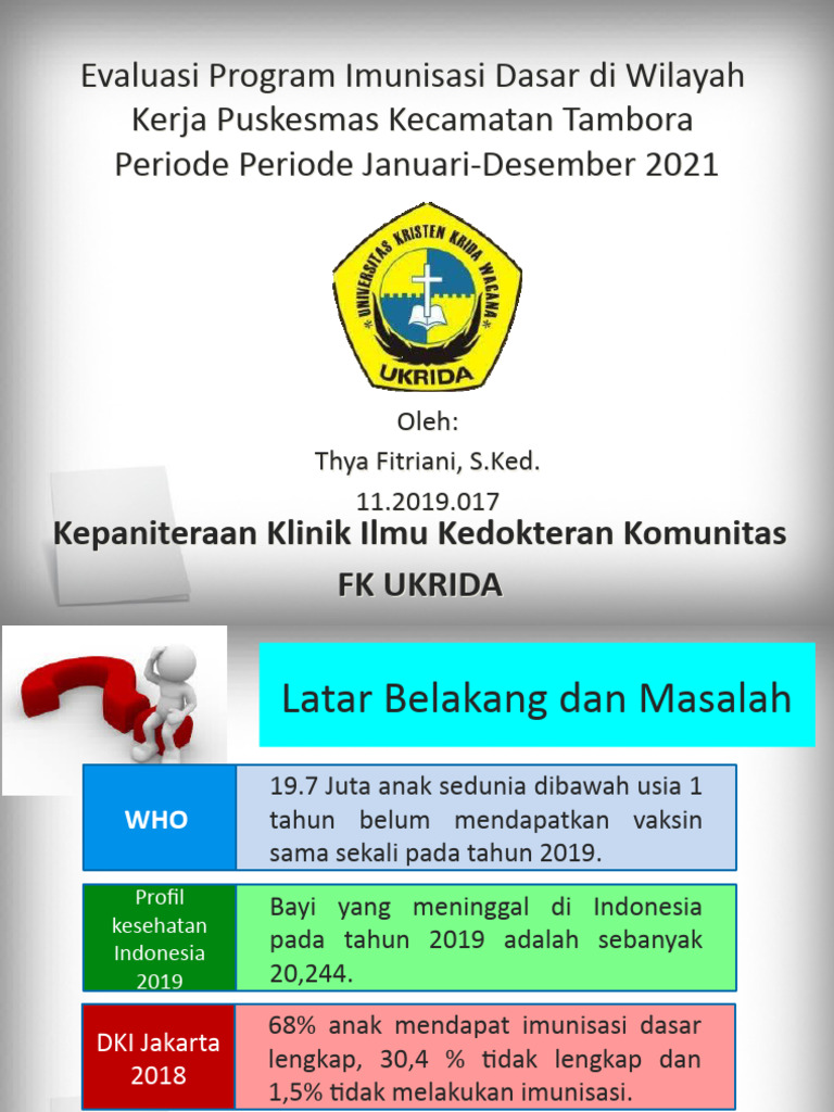 Evrog Imunisasi Dasar Thya | PDF