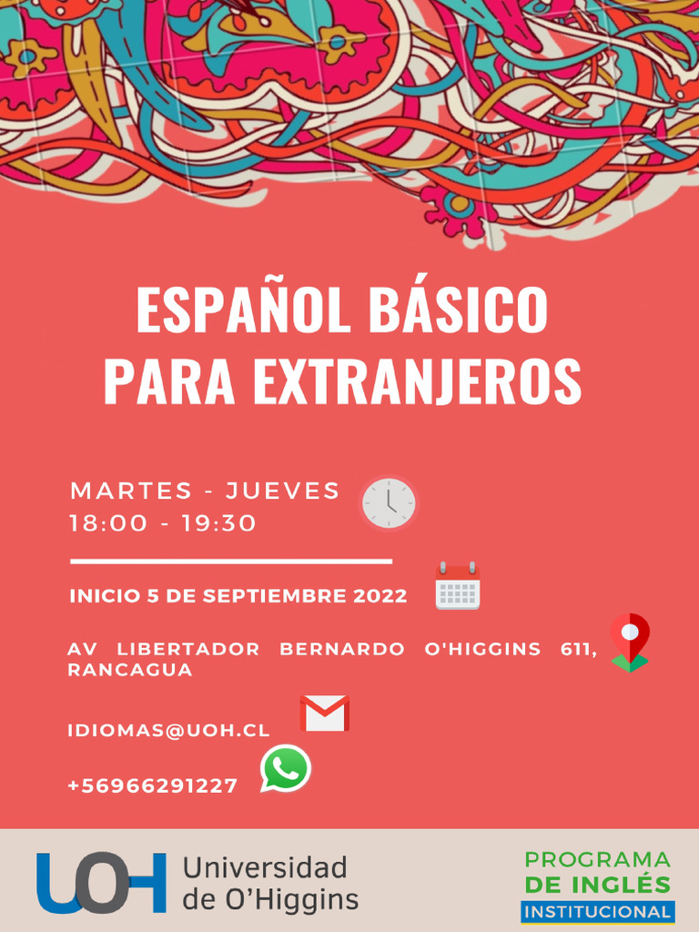 Afiche Español Básico | PDF