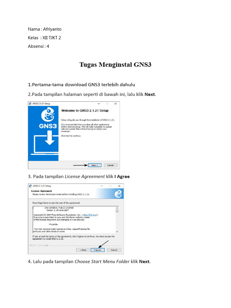 Tugas1 Installasi GNS3 | PDF