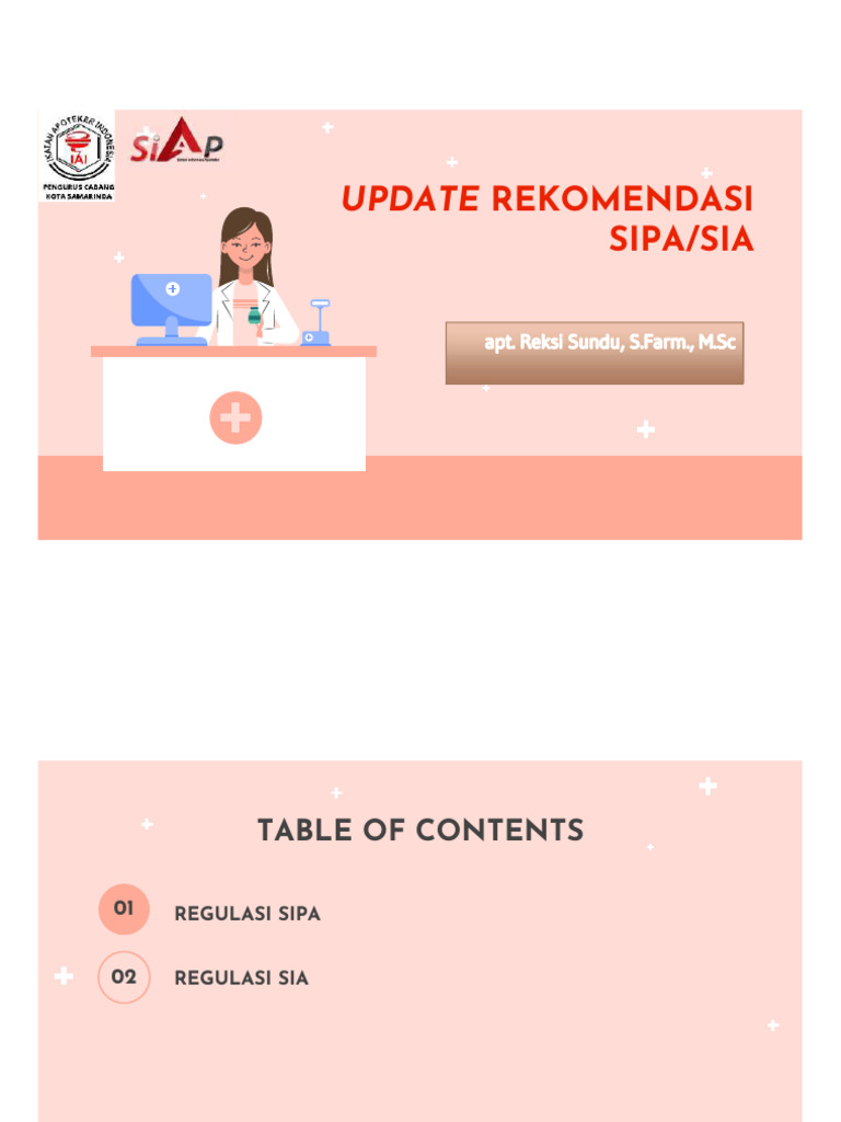 Materi Rekomendasi SIPA Dan SIA | PDF | Teknologi & Rekayasa