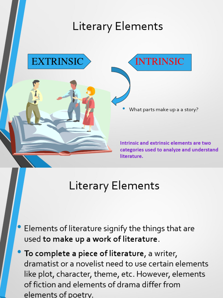 Intrinsic and Extrinsic Elements (All Elements) | PDF | Narration ...