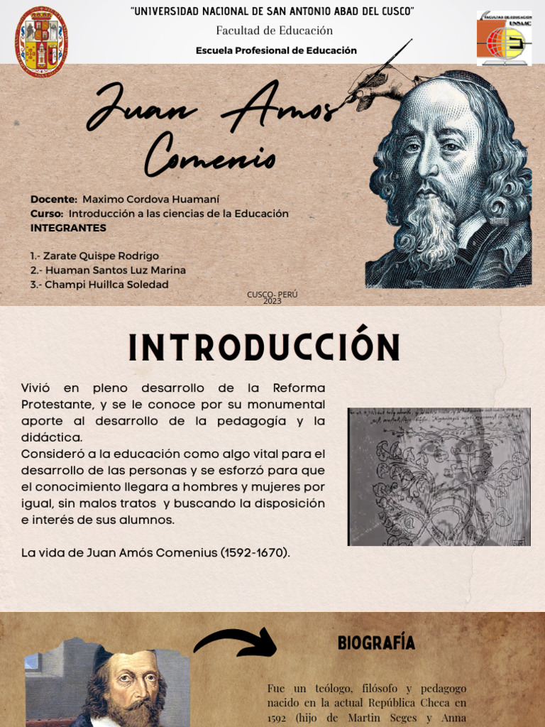 Juan Amós Comenio | PDF