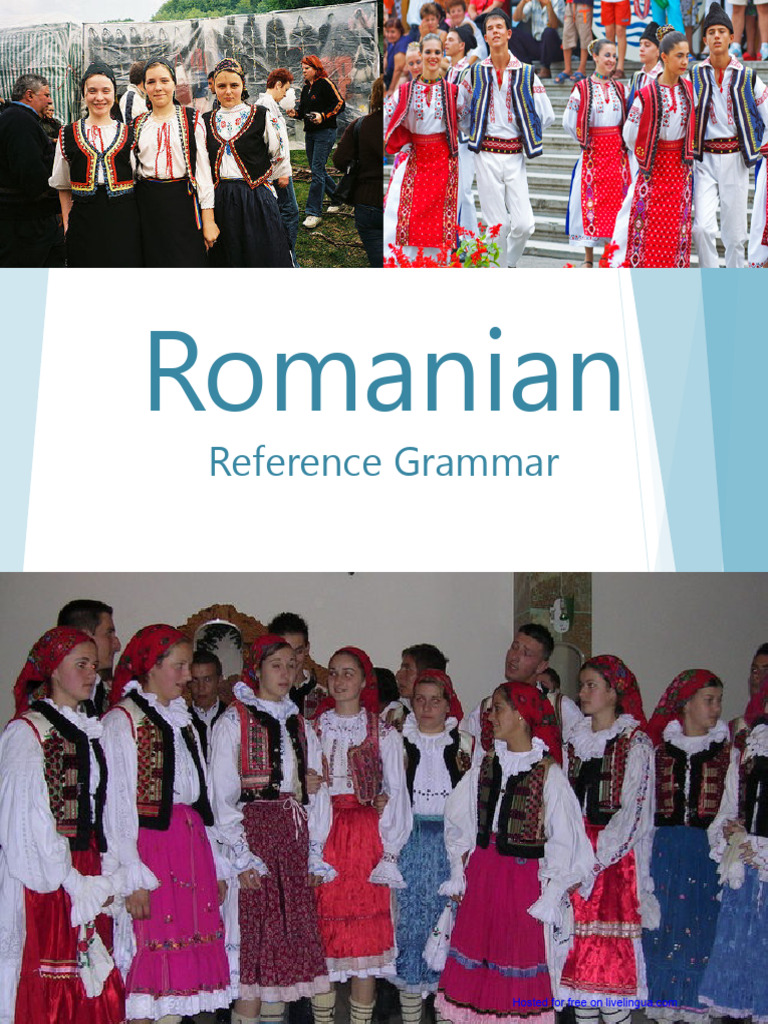 FSI - Romanian Reference Grammar - Student Text | PDF