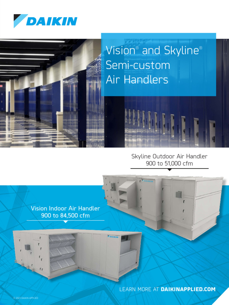 ASP31-152 Vision and Skyline Air Handler (Pub 2-20-23) | PDF