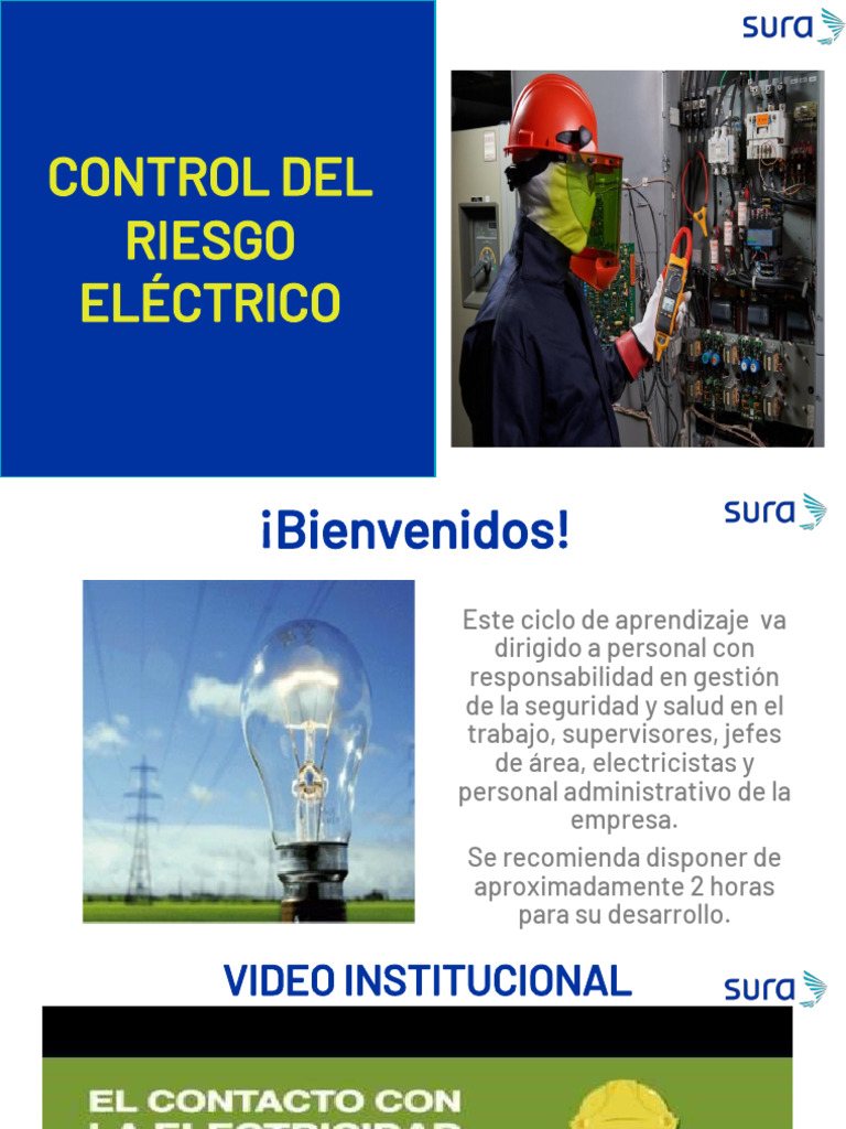 Gestion Del Riesgo Electrico Pec Pdf Electricidad Ingenieria