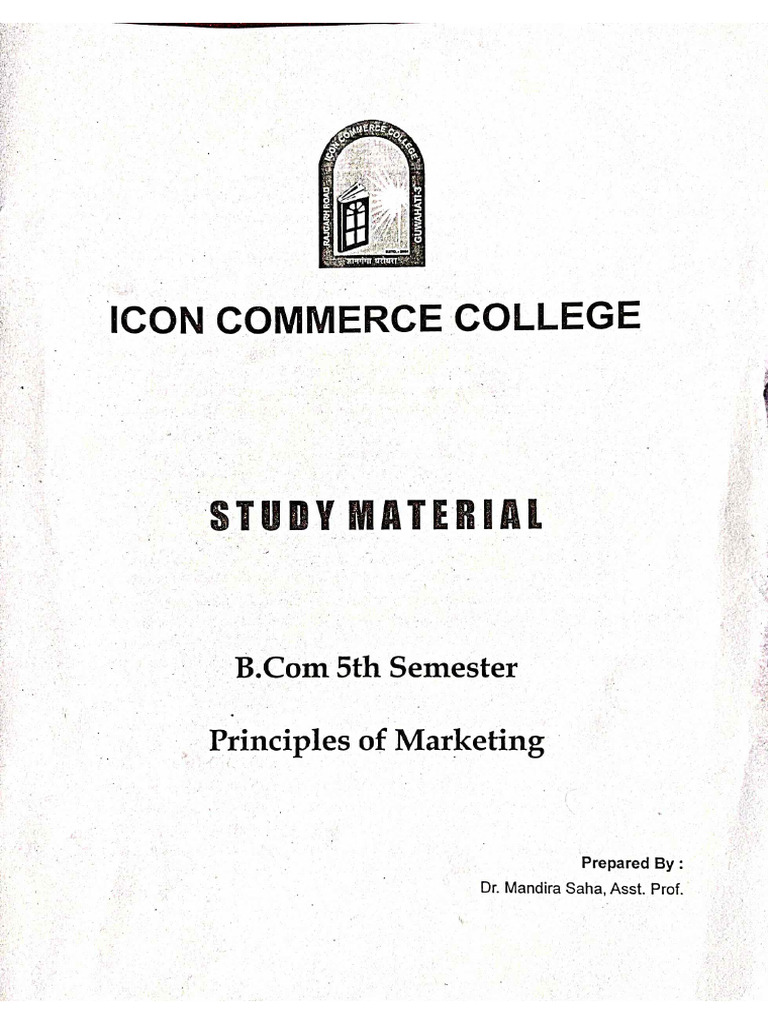 POM (Study Material) | PDF