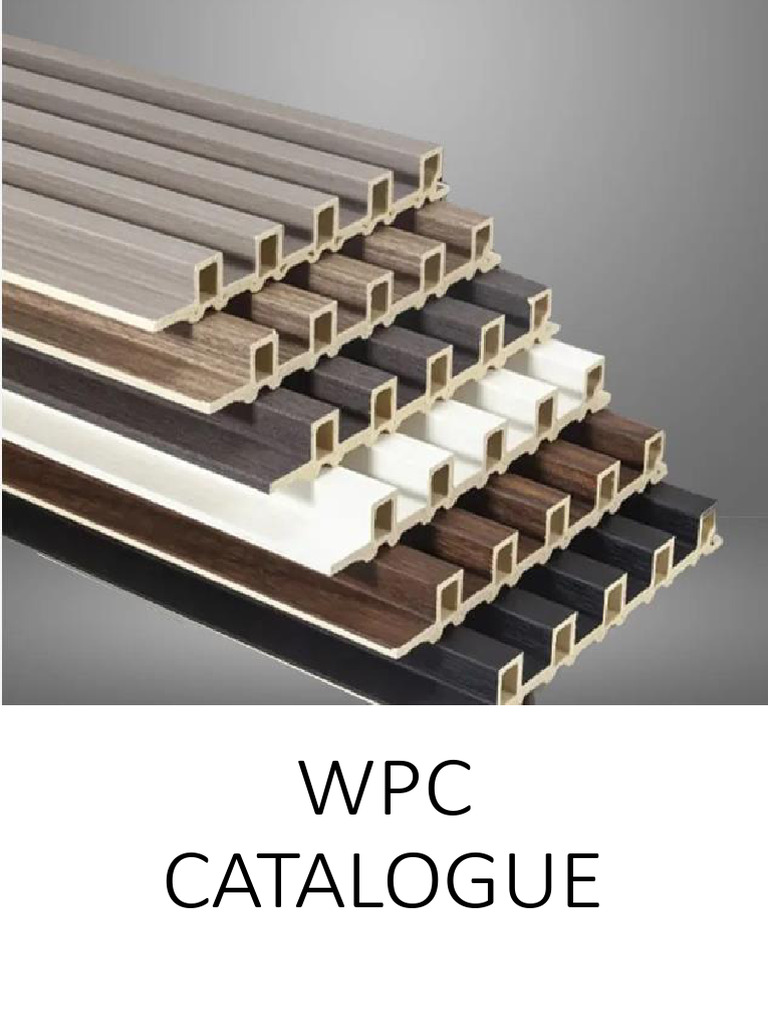 WPC Panels Catalogue February | PDF