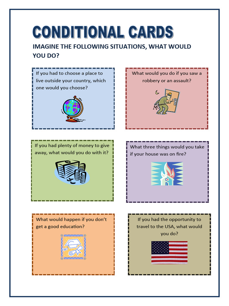 conditional card game | PDF