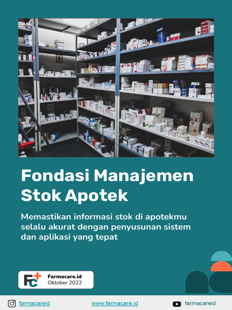 E-Book Farmacare - Fondasi Manajemen Stok Apotek | PDF