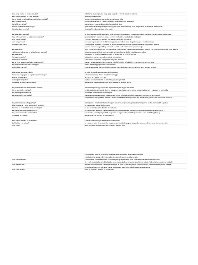 Kemija - List1 | PDF