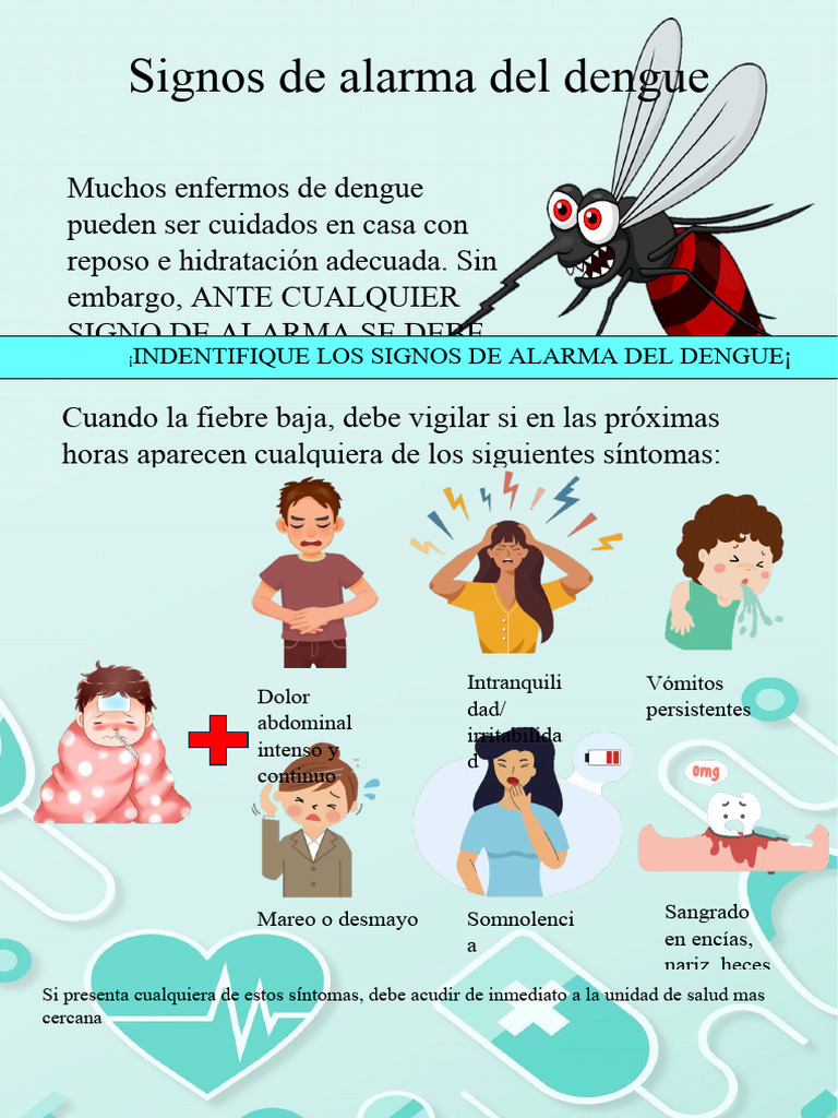 Signos de Alarma Del Dengue | PDF