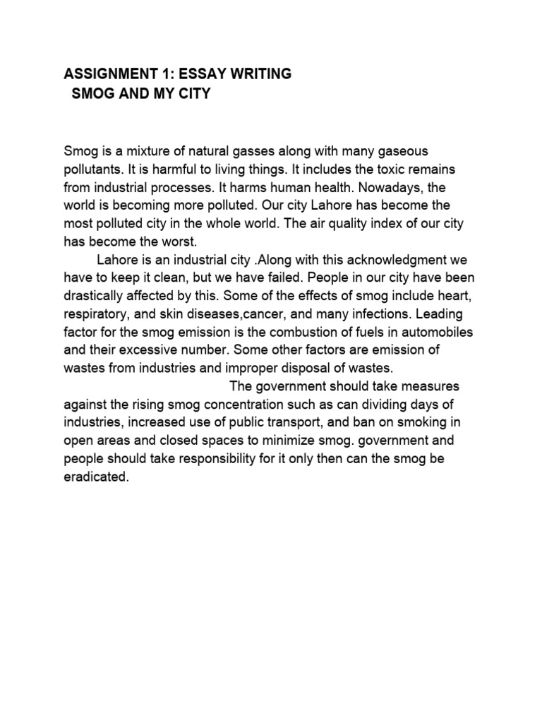 Assignment 1 - Essay Writing | PDF | Politics | Science & Mathematics