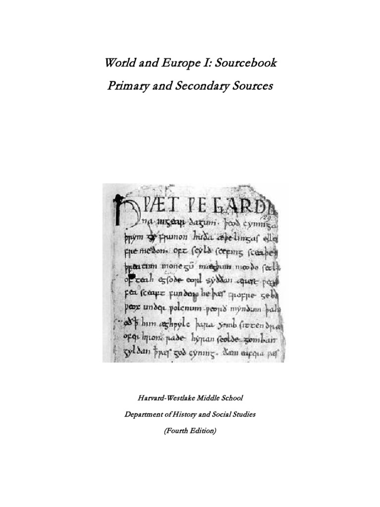 Sourcebook (4th Edition) | PDF