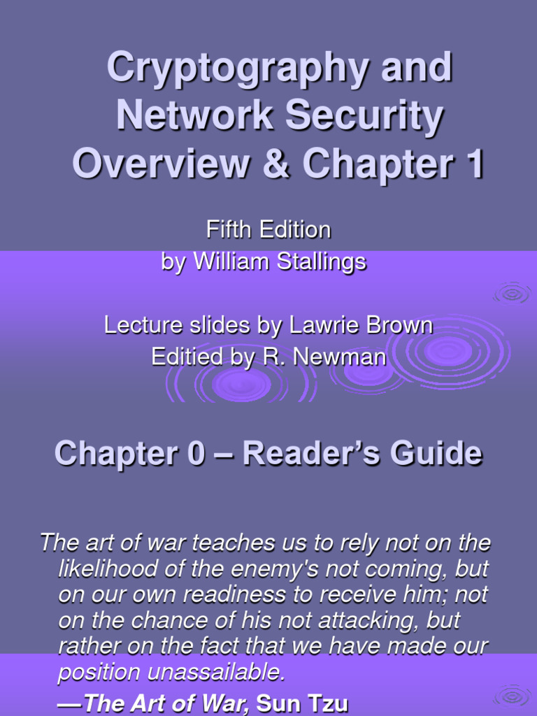 ch01 Overview Nemo | Download Free PDF | Information Security | Security