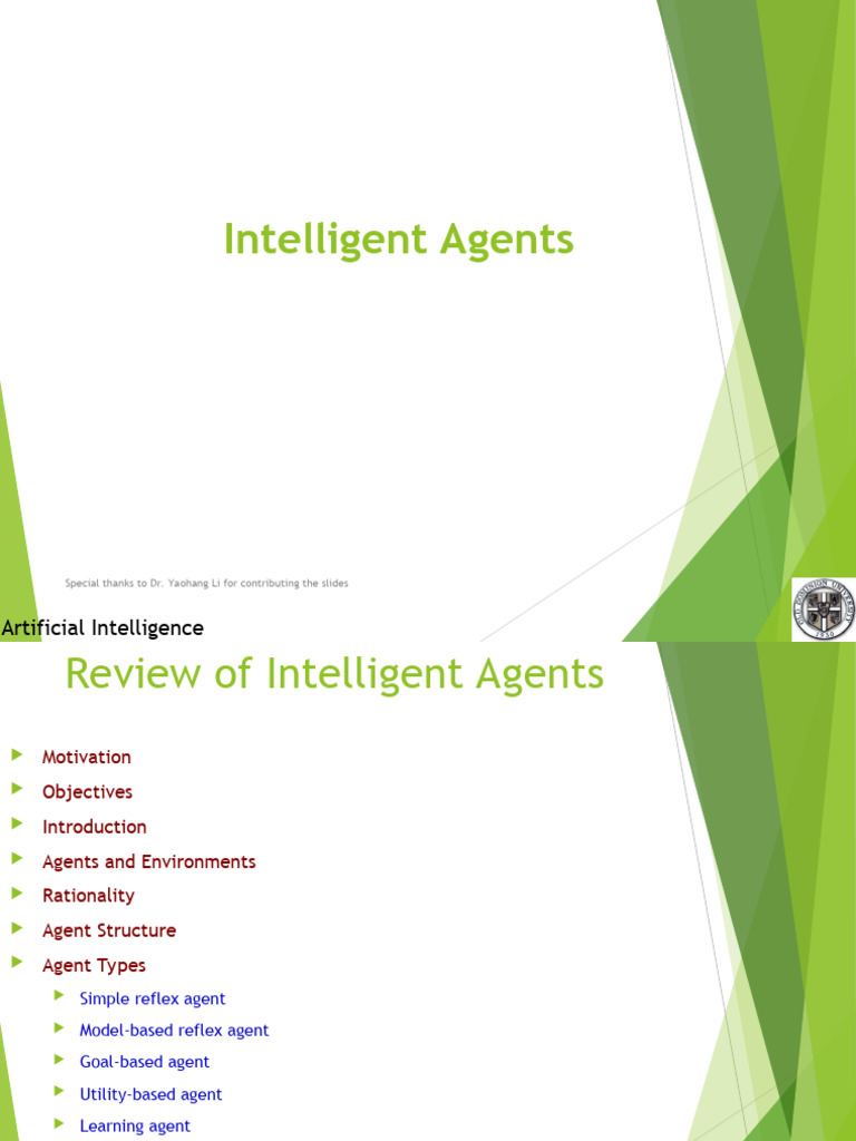 Intelligent Agents Russell | PDF | Neuroscience | Cognition