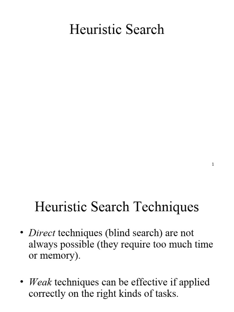 Heuristic Search | Download Free PDF | Computational Complexity Theory | Computer Programming