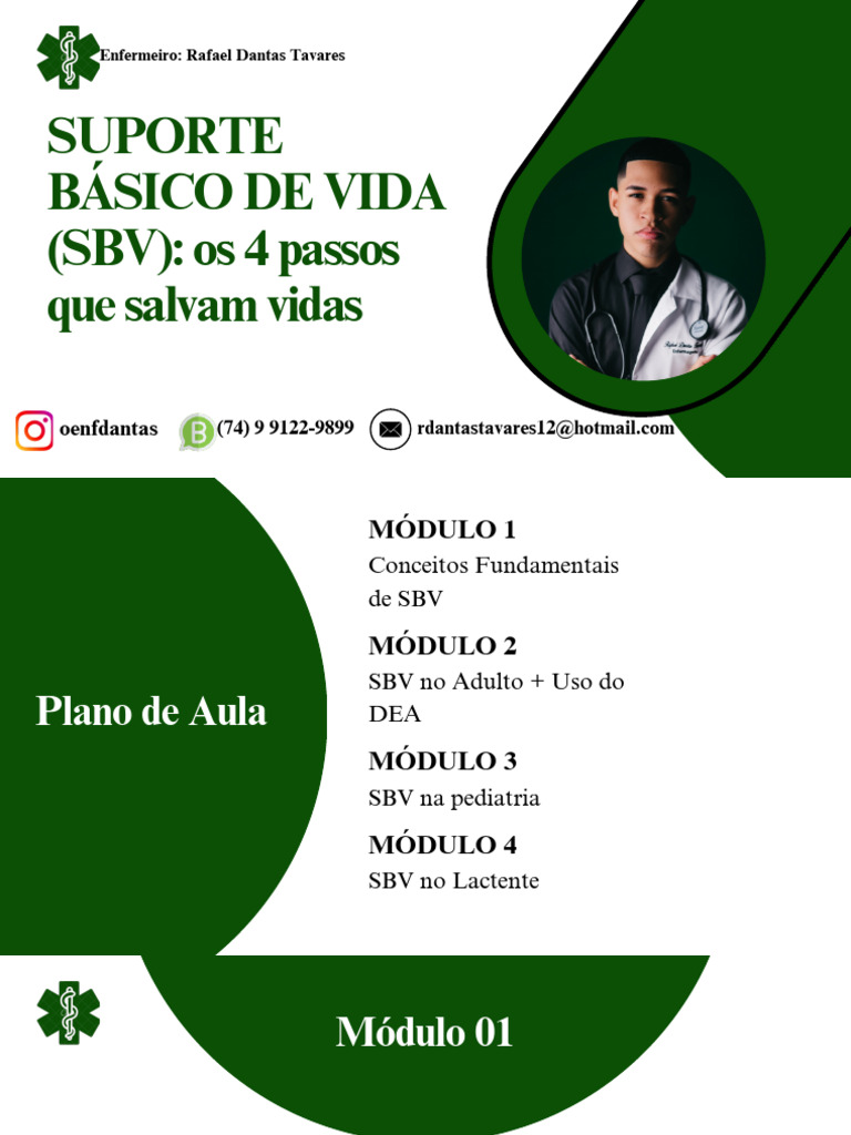Suporte Básico de Vida (SBV) - 20240508 - 122801 - 0000 | PDF ...