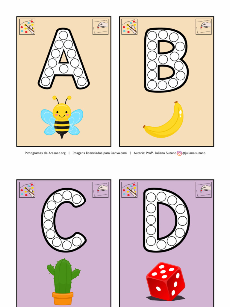 Alfabeto Bolinhas | PDF