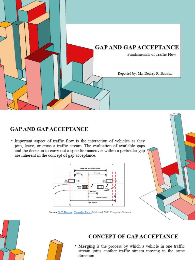 Gap and Gap Acceptance | PDF | Traffic | Applied Mathematics