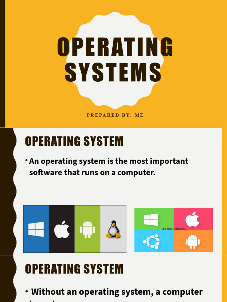 Operating Systems | PDF | Operating System | Graphical User Interfaces