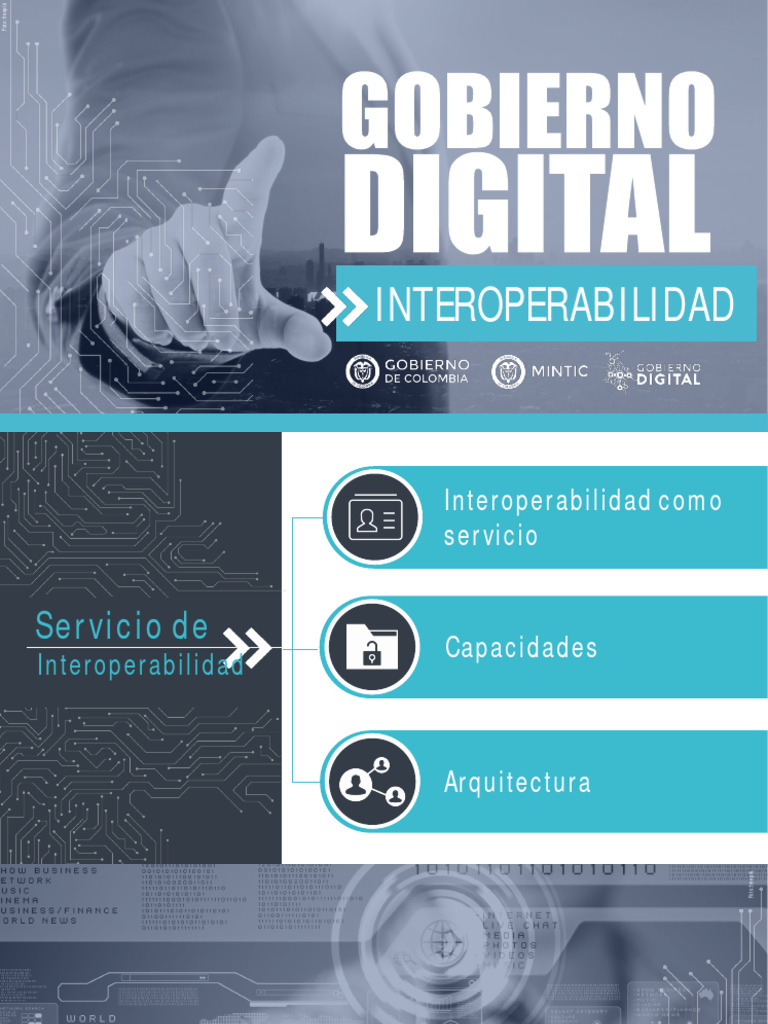 Guia Gobierno Digital-Interoperabilidad | PDF | Interoperabilidad | Información