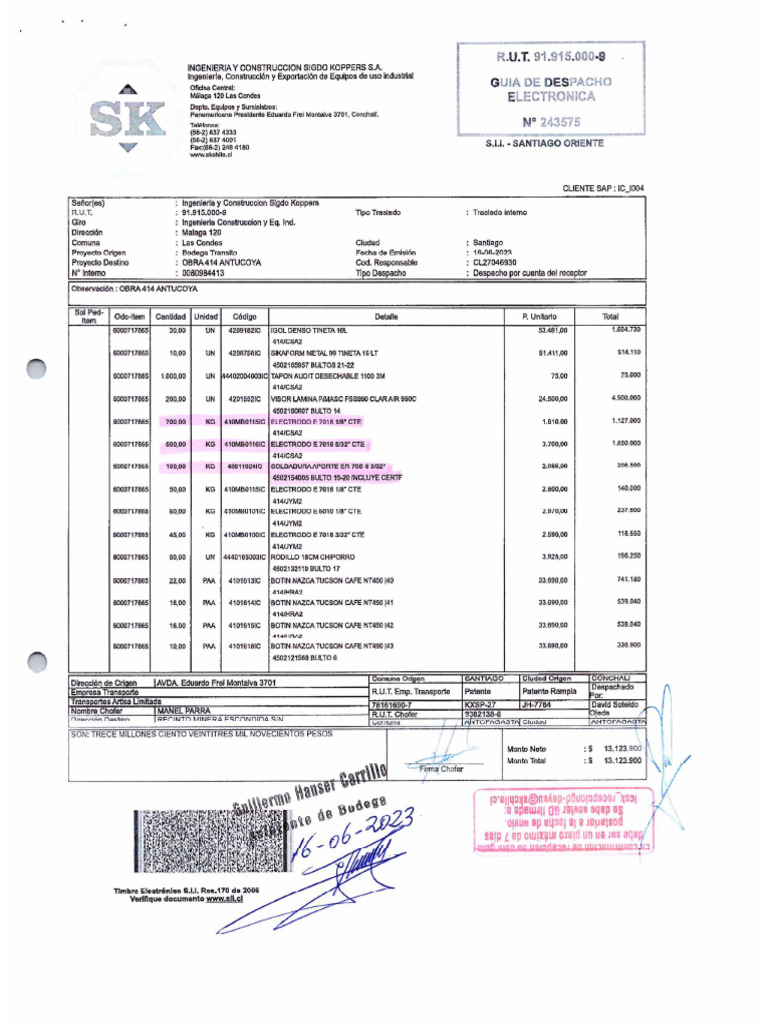 Certificado Calidad Electro | PDF