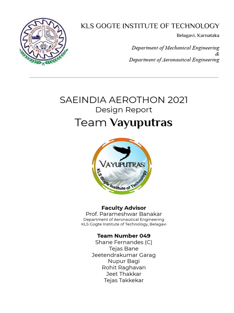 Blended Wing Body UAV Design Report | PDF | Flight Control Surfaces ...