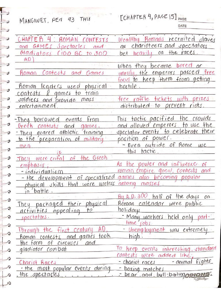 PEd 93 - THU Mangiwet Learning Log Chapter | PDF