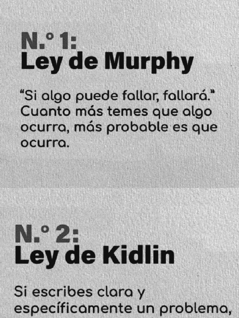 Ley de Murphy | PDF