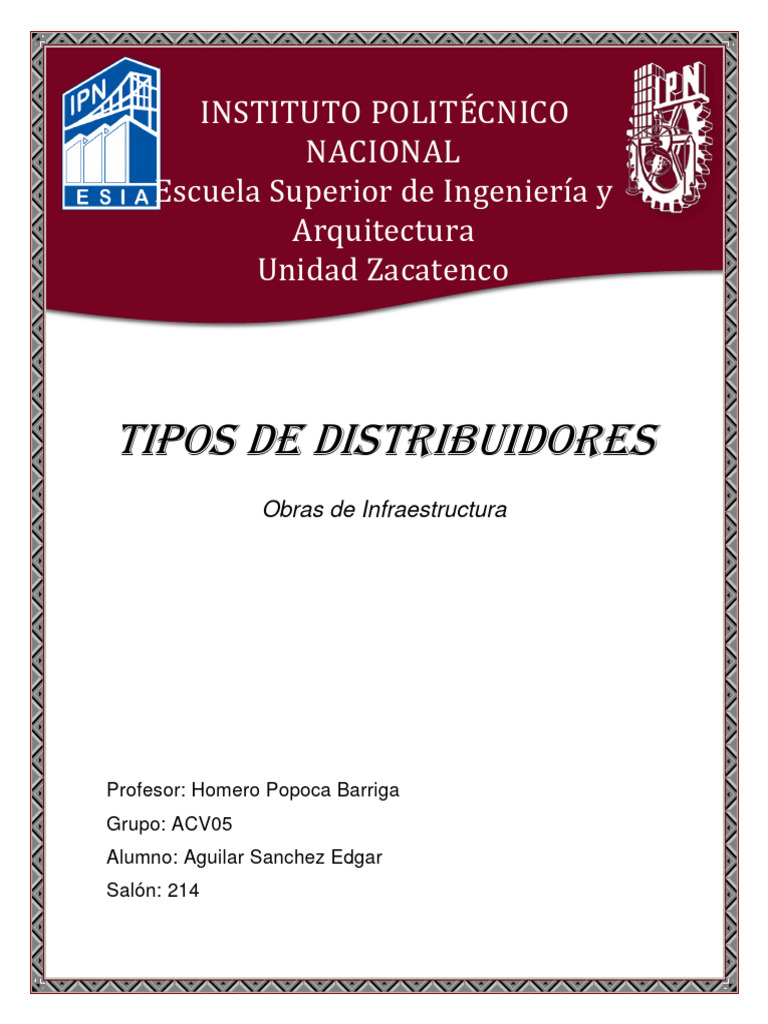 Tipos de Distribuidores Viales | PDF | Tráfico | Carretera de acceso ...