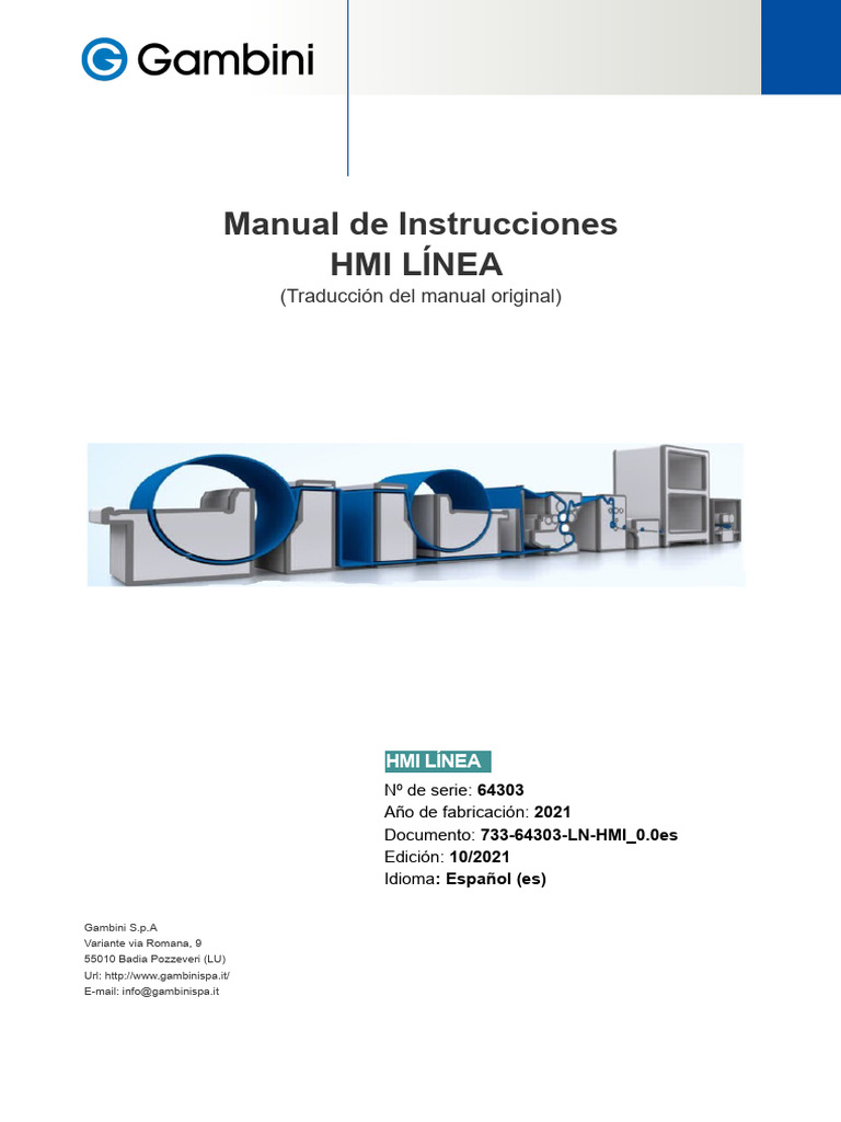 Manual HMI LÍNEA | PDF | Pantalla táctil | Programa de computadora