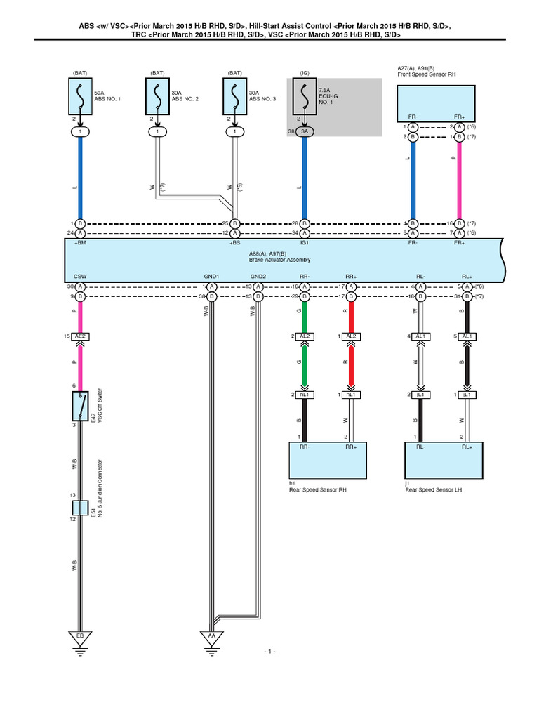 Abs VSC | PDF | Anti Lock Braking System | Land Vehicles