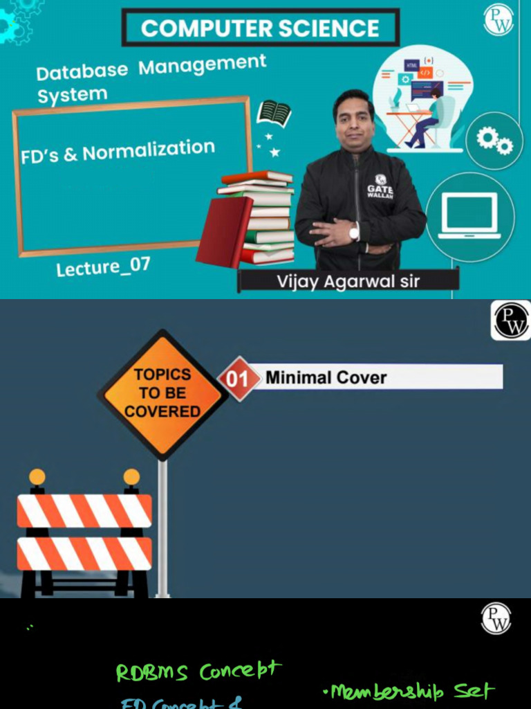 Fd S Normalization 07 Class Notes Pdf