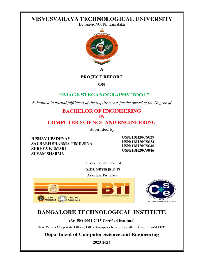 Project Report Final Pdf Python Programming Language Cryptography 7367