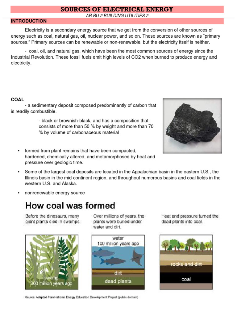 Building Utilities 2 Notes 2 | Download Free PDF | Solar Power | Fossil ...