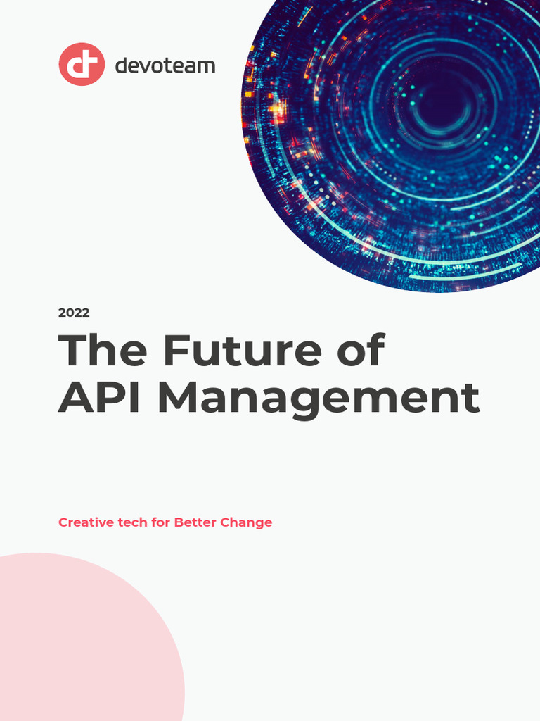 Future Trends in API Management | PDF | Mobile App | Cloud Computing
