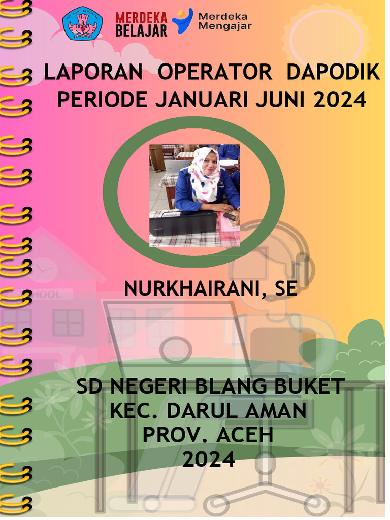 Laporan Operator Dapodik Pdf Bisnis Kesehatan Holistik